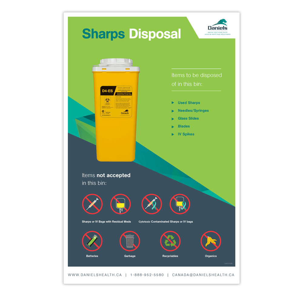 Sharps Waste Disposal | Daniels Health Sharps Waste Disposal | Daniels Health